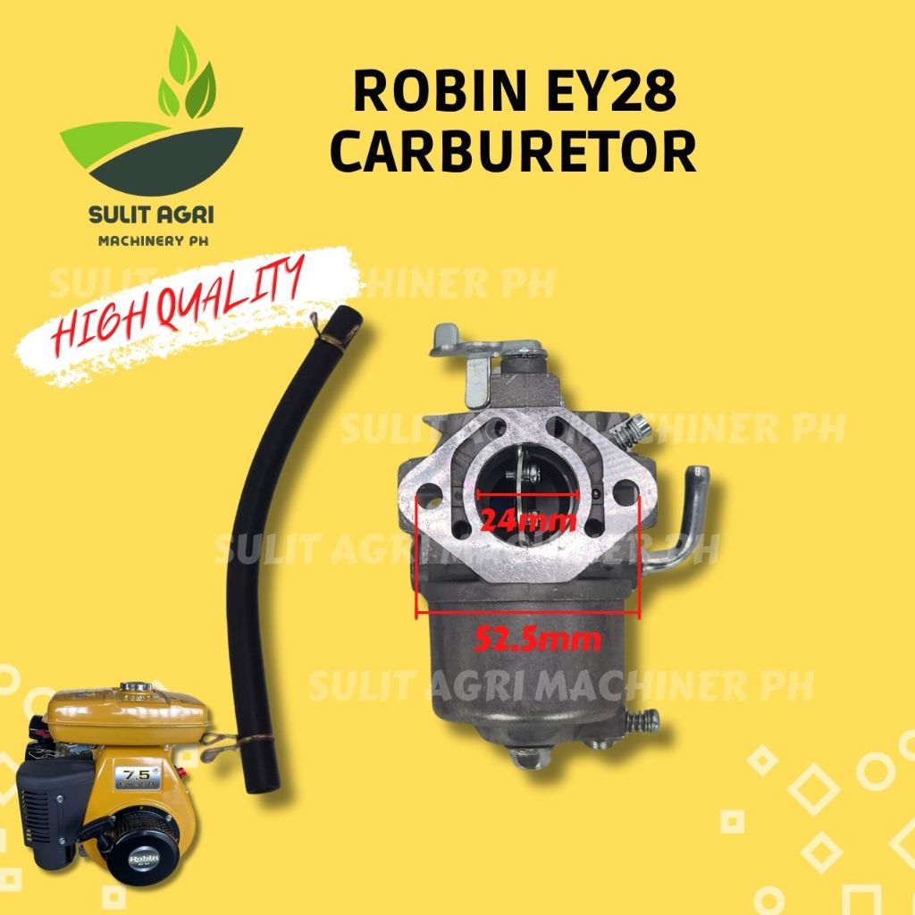 Robin EY28 7.5hp Carburetor Carb Caburator Winsconsin Subaru Generator ...