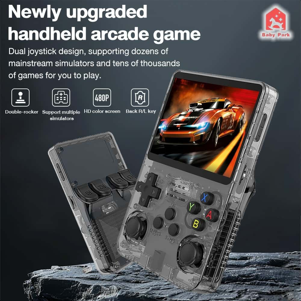 Portable R36S Game Console Mini Retro Handheld Game Console 3.5 Inch ...