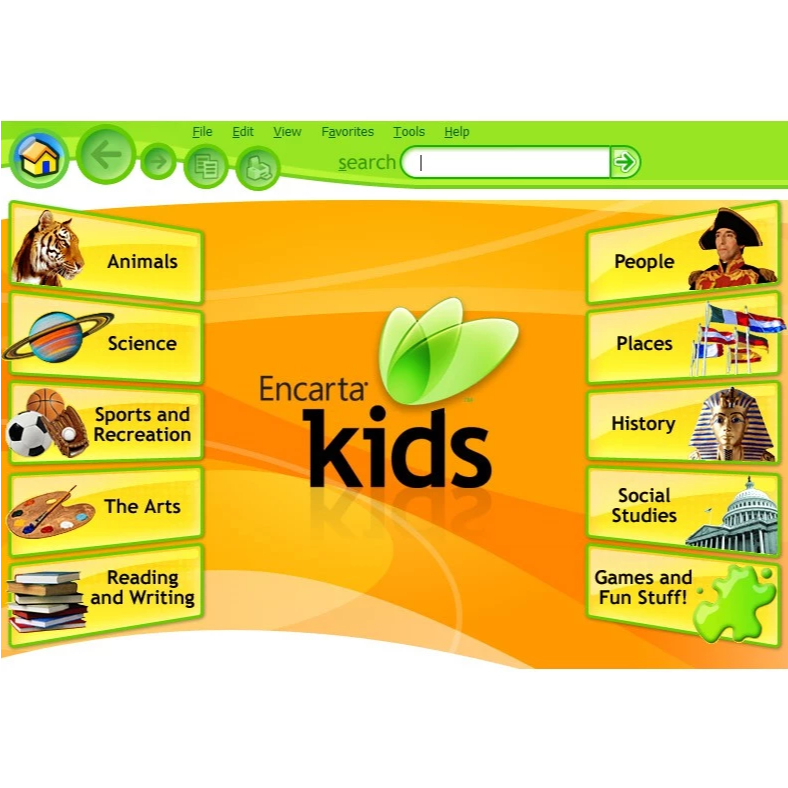 Microsoft Encarta Kids Premium Edition Homeschool Education | Shopee Philippines