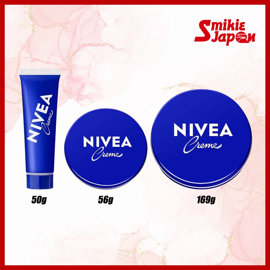 NIVEA CREAM Tube/ Medium/ Large Can Moisturizing Cream for Dry Skin ...