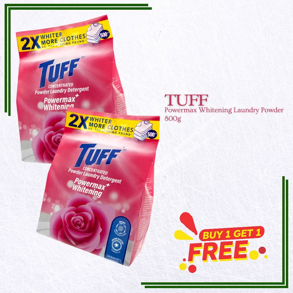 Tuff Buy 1 take 1 Powermax Whitening Concentrated Powdered Laundry ...