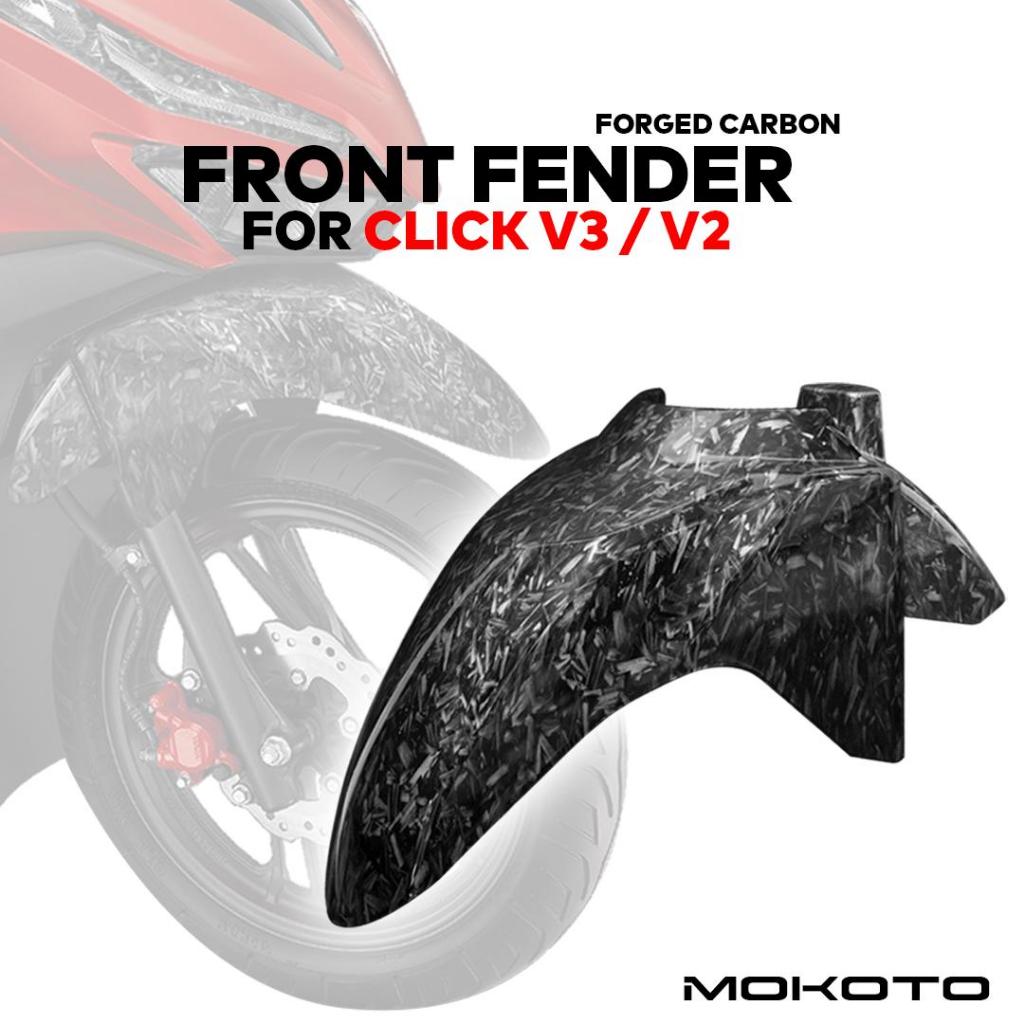MOKOTO HONDA CLICK V2 FRONT FENDER GLOSSY AND MATTE FINISH FOR HONDA ...