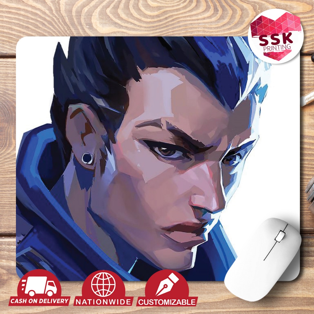 Game | Valorant Character Designs Mousepad | 5MM Thickness | Shopee ...