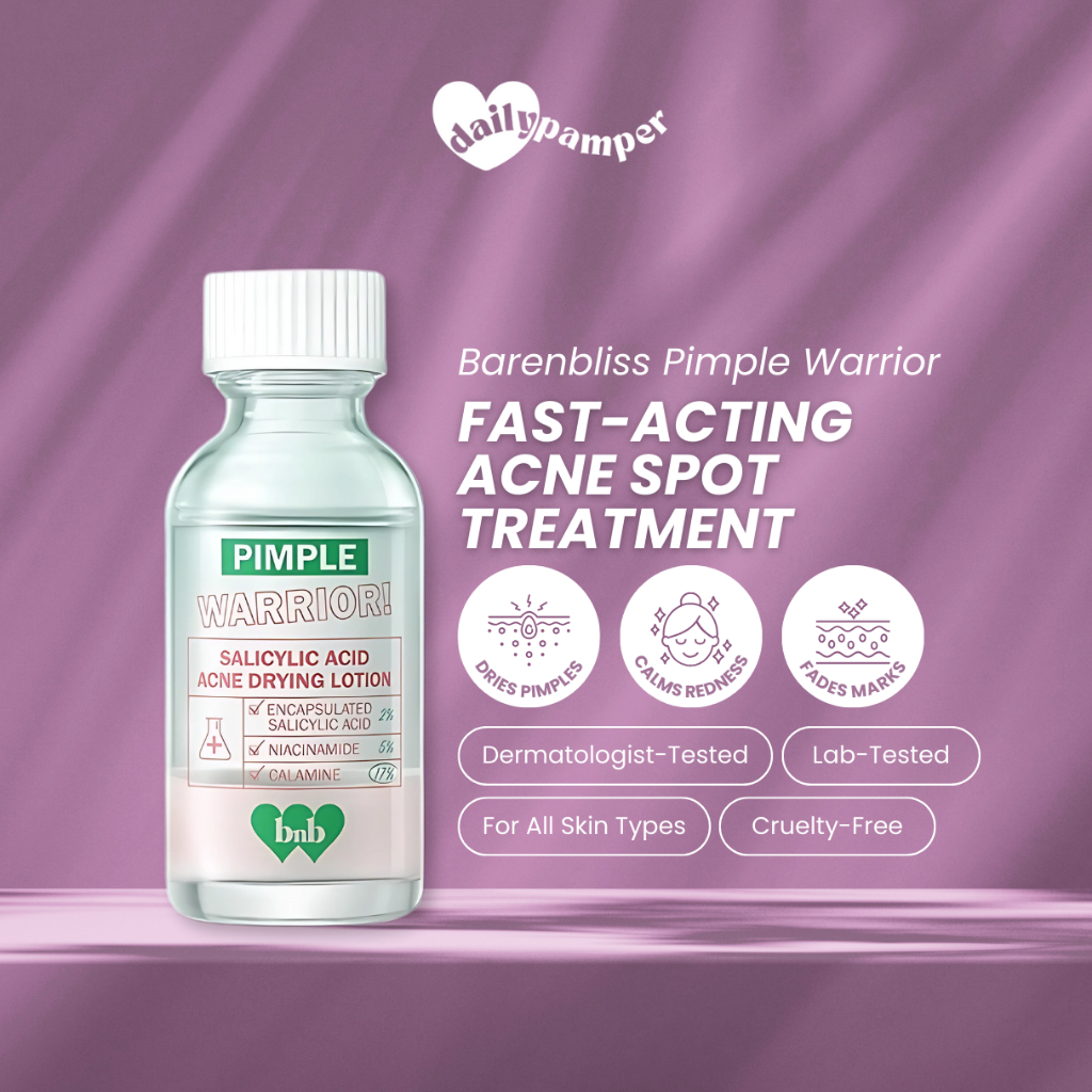 barenbliss BNB Pimple Warrior! Advance Fast-Acting Salicylic Acid Acne ...