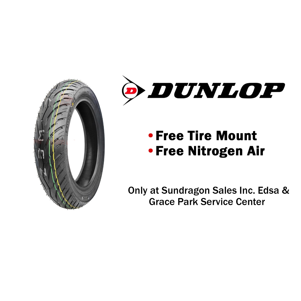 Dunlop 120/80-14 58S ScootSmart 2 Motorcycle Tire (Indonesia) | Shopee ...