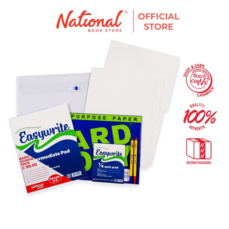 Advance School Pack, Grade 5-6 - School Pads | Shopee Philippines