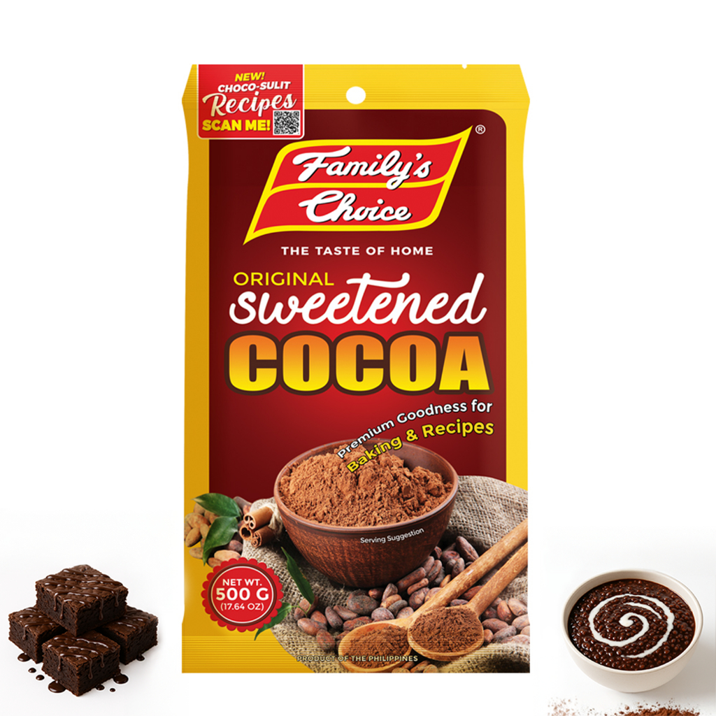 Family's Choice Sweetened Cocoa Powder 500g - Premium Goodness for ...