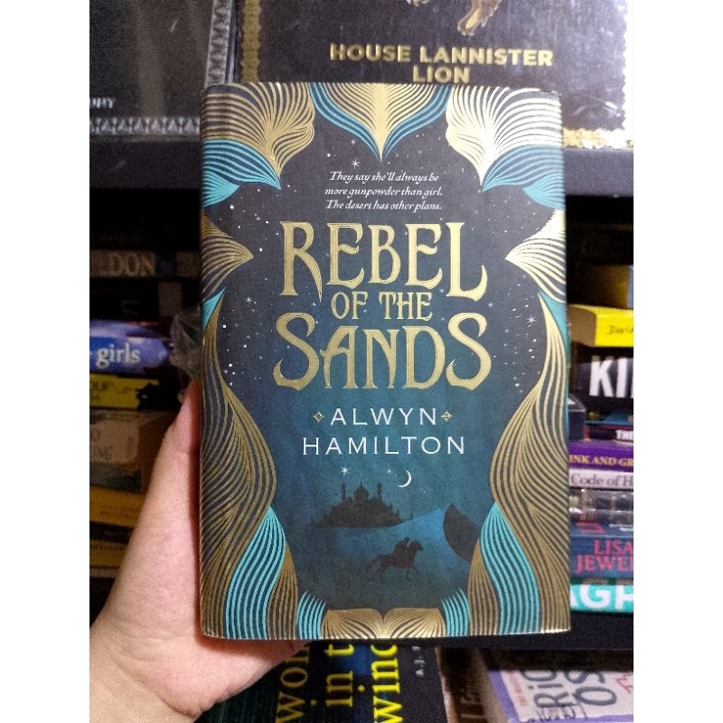 Rebel Of The Sands by Alwyn Hamilton [HB | PRELOVED | FOXING] | Shopee ...