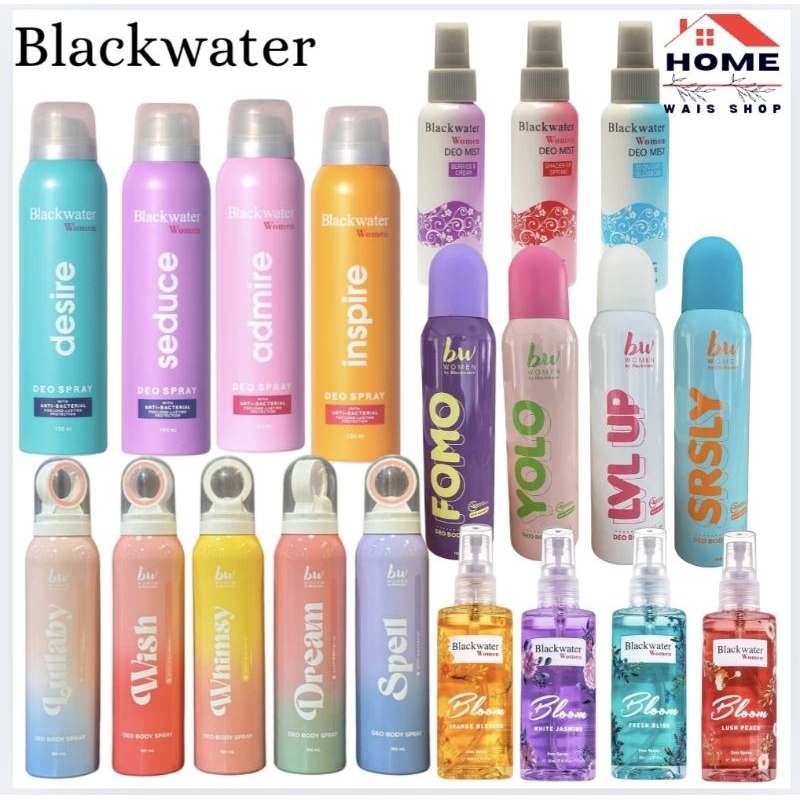 BLACKWATER DEO SPRAY FOR WOMEN | Shopee Philippines