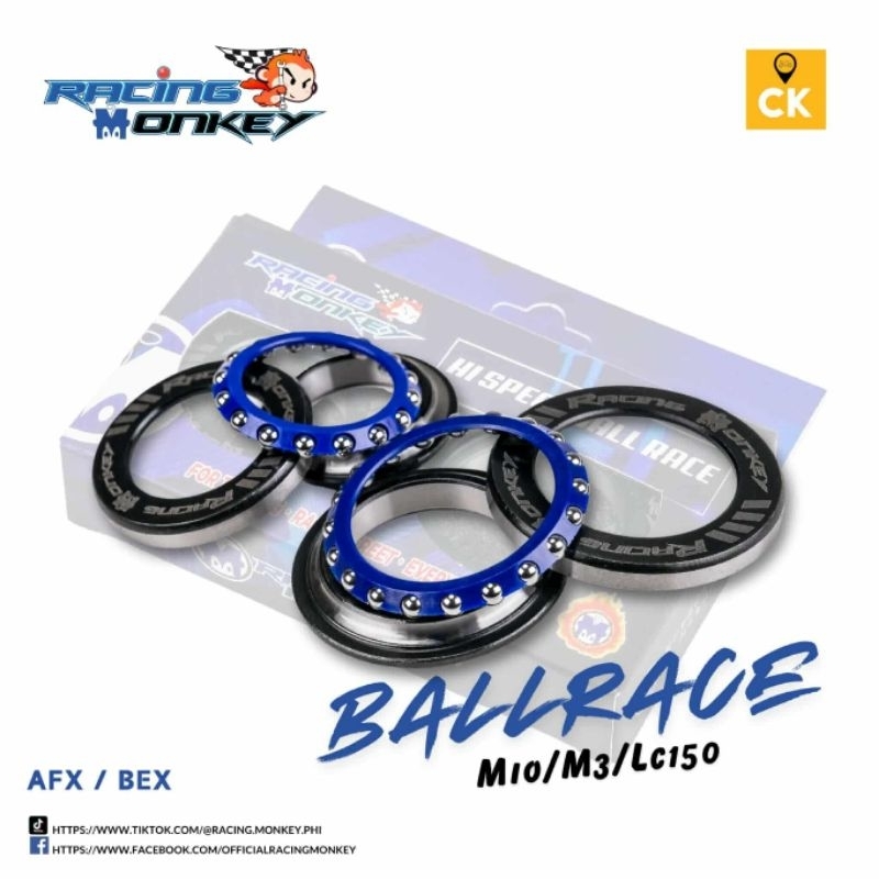 RACING MONKEY BALL RACE KIT FOR ALL YAMAHA SNIPER135/150/SNIPER155/ MIO ...