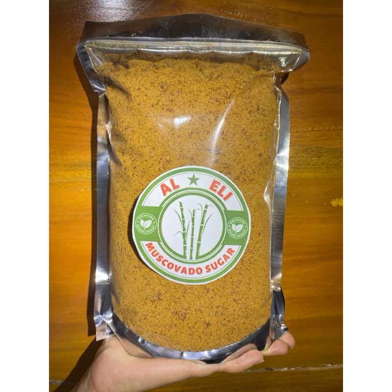 Muscovado Sugar 100% Organic with Sugar Rocks 1KG | Shopee Philippines