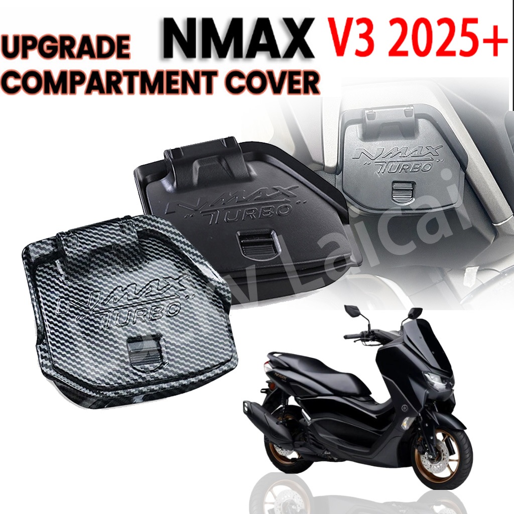 YAMAHA NMAX155 Turbo V3 2025+ SIDE POCKET COVER PENUTUP POCKET TEPI ...