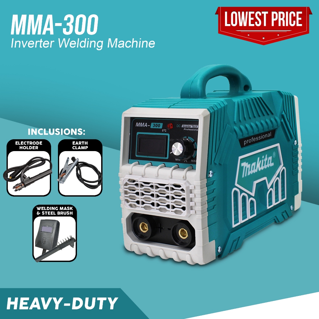 MK PRO MMA-300 DC Inverter Welding Machine (Blue) | Shopee Philippines