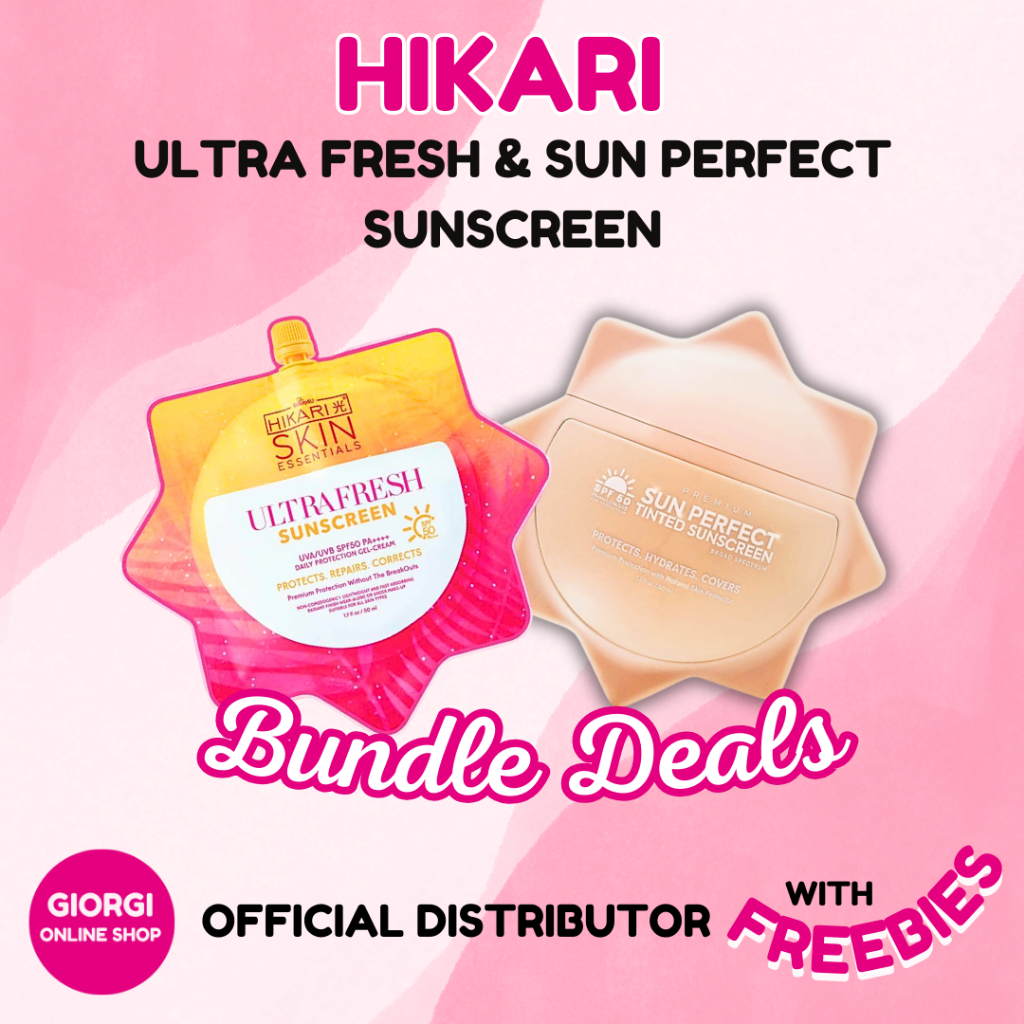 HIKARI Sunscreen | Bundle of two | Ultra Fresh and Sun Perfect ...