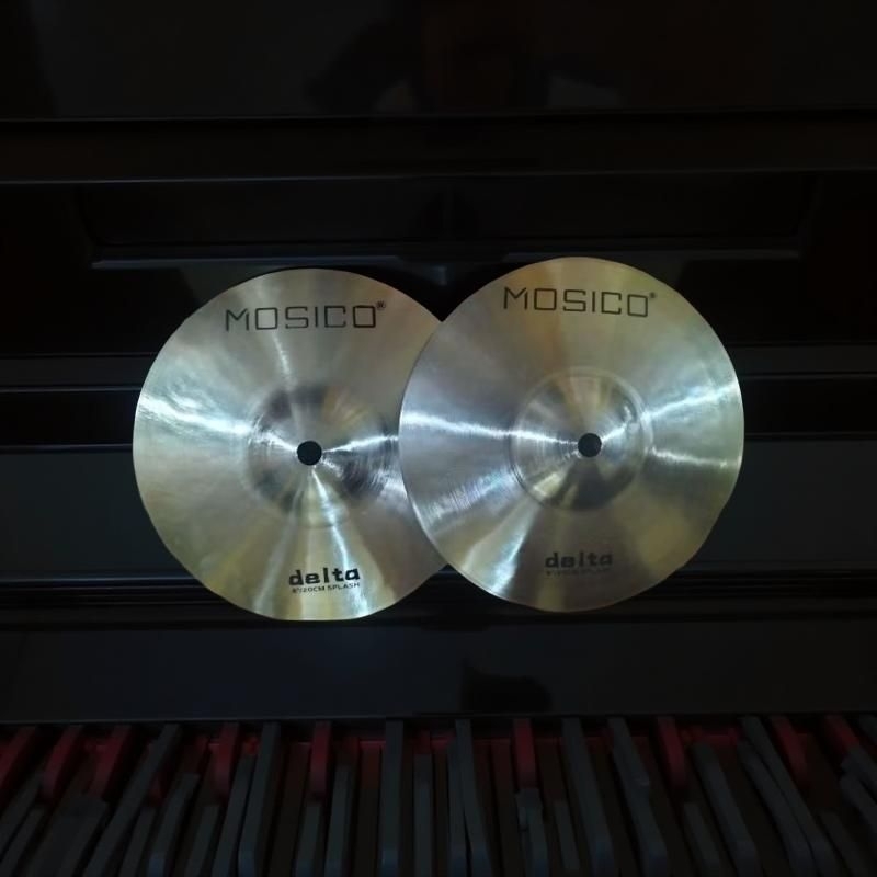 MOSICO DELTA SPLASH 8" CYMBAL by ARBOREA B20 CAST BRONZE | Shopee ...