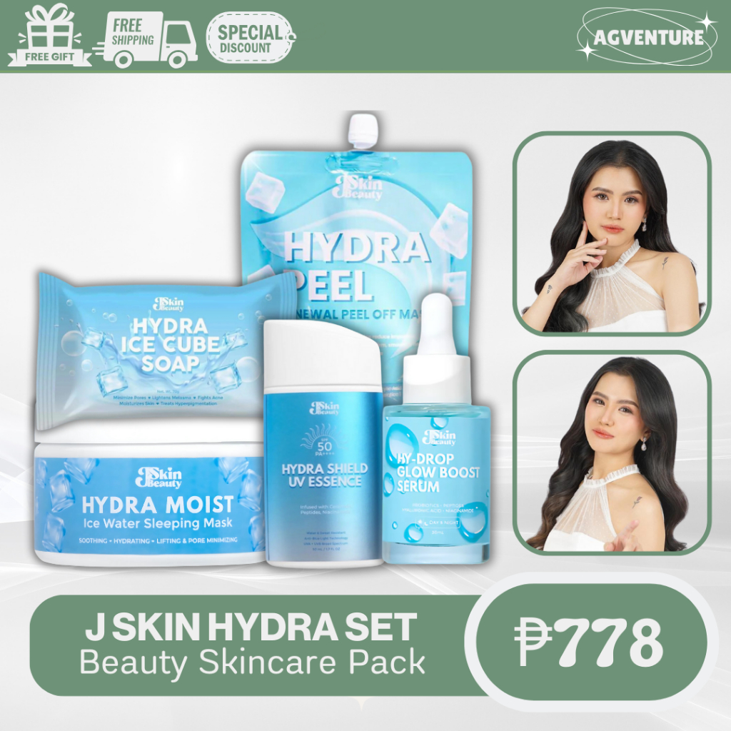 J Skin Beauty Hydra Set Hydrapeel | Hydramoist | Hydrop Serum | Hydra ...