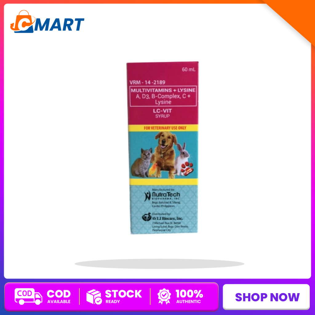 LC-Vitamin Syrup 60 ml | Shopee Philippines