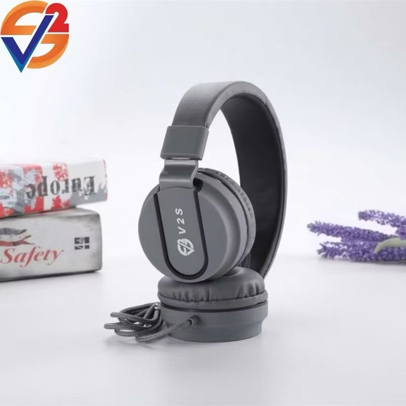 V2S SE5222 Collapsible 3.5mm Standard Wired Headphone Foldable ...