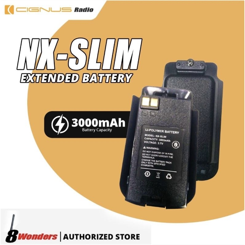 CIGNUS NX Slim Extended Battery 3000mah | Shopee Philippines
