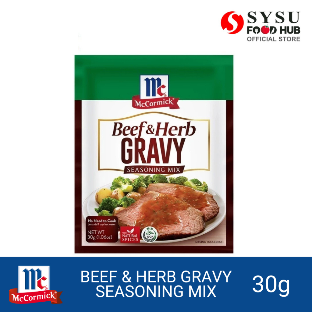 McCormick Beef & Herb Gravy Seasoning Mix 30g | Shopee Philippines