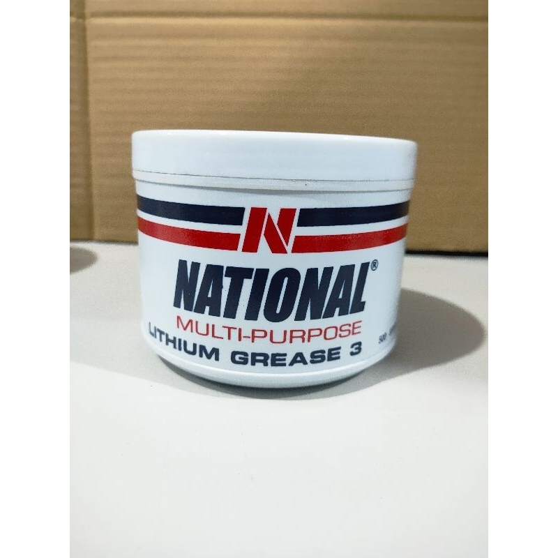 NATIONAL MULTI PURPOSE LITHIUM GREASE 3 500G | Shopee Philippines