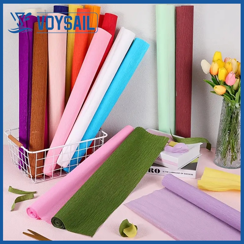 Crepe Paper Wrapping Paper Diy Handmade Material Thickened Gift ...