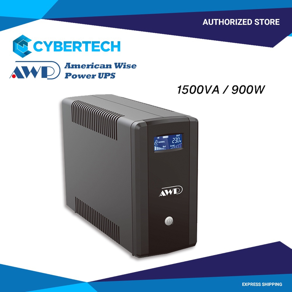 AWP Wise Aid1500 Pro Lcd 1500va 900w Ups (1PC PER ORDER PLEASE ...