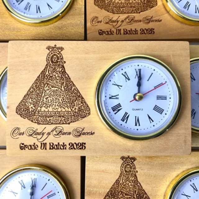Customized Mini Wooden Desk Clock with GIFTBOX for Souvenirs/Giveaways ...