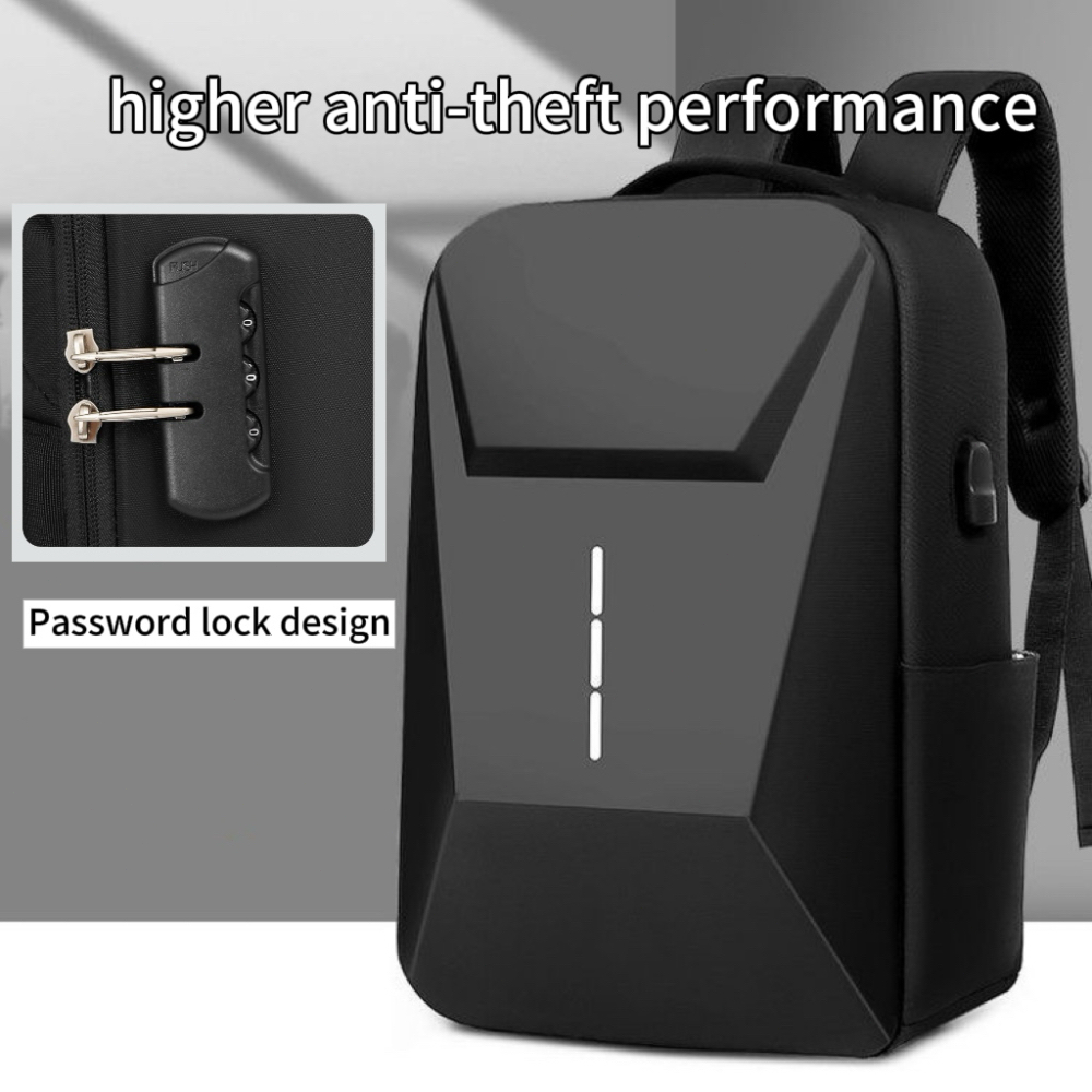 New hard shell bag casual and lightweight business backpack men's ...