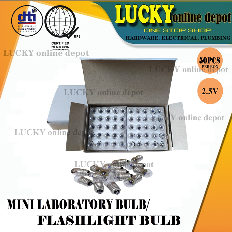 MINI FLASHLIGHT BULB PER BOX (50PCS) | Shopee Philippines