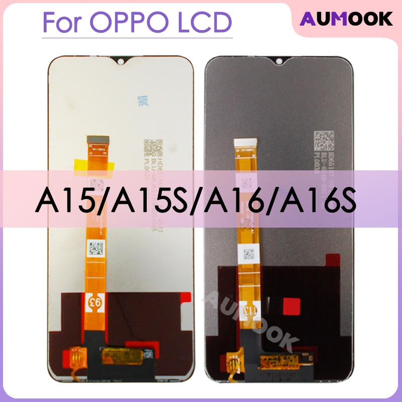 LCD For OPPO A15 A15S A16 A16S Replacement CPH2185 Display Touch Screen ...