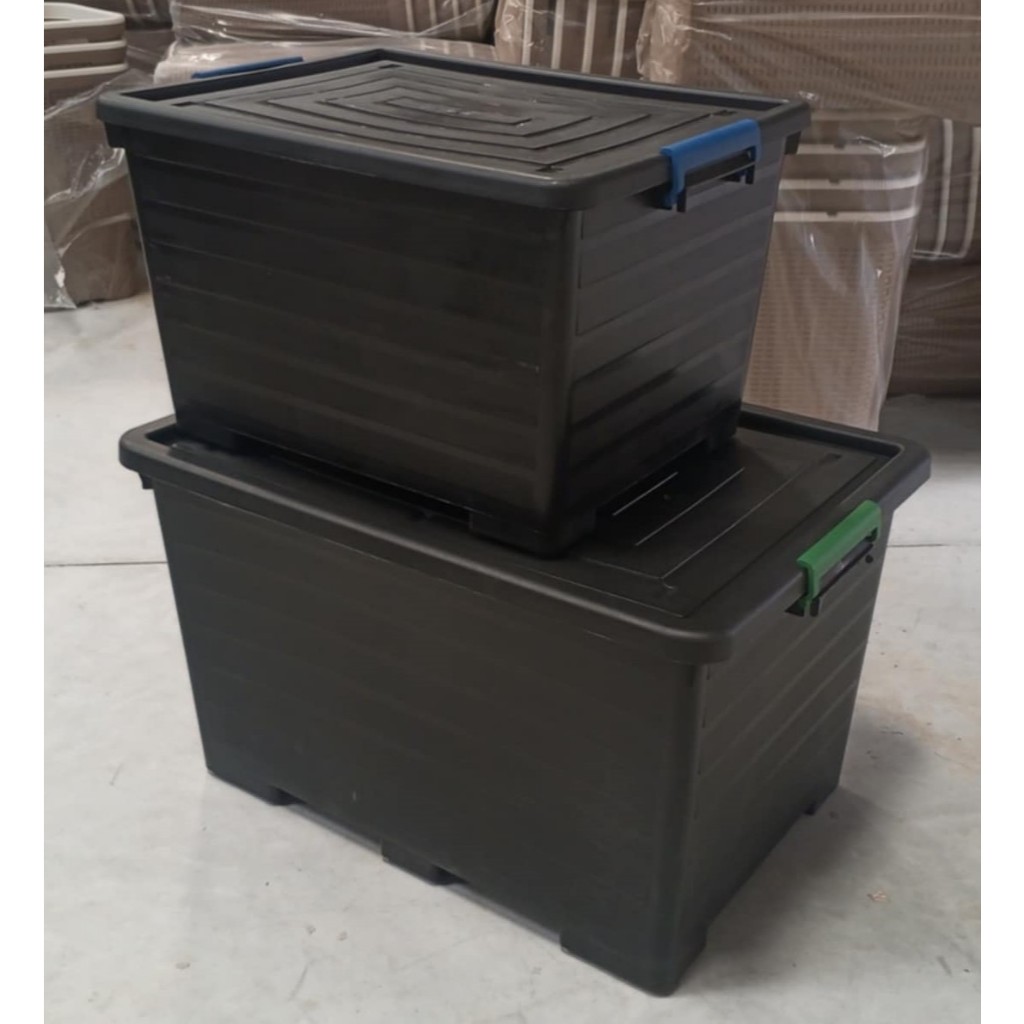 STORAGE BOX (#056 & #057) 160L & 90L PEARLWAVE HEAVY DUTY STORAGE BOX ...