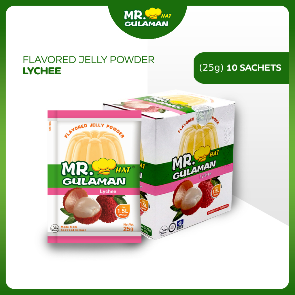 Mr. Hat Gulaman Lychee Innerbox | Shopee Philippines