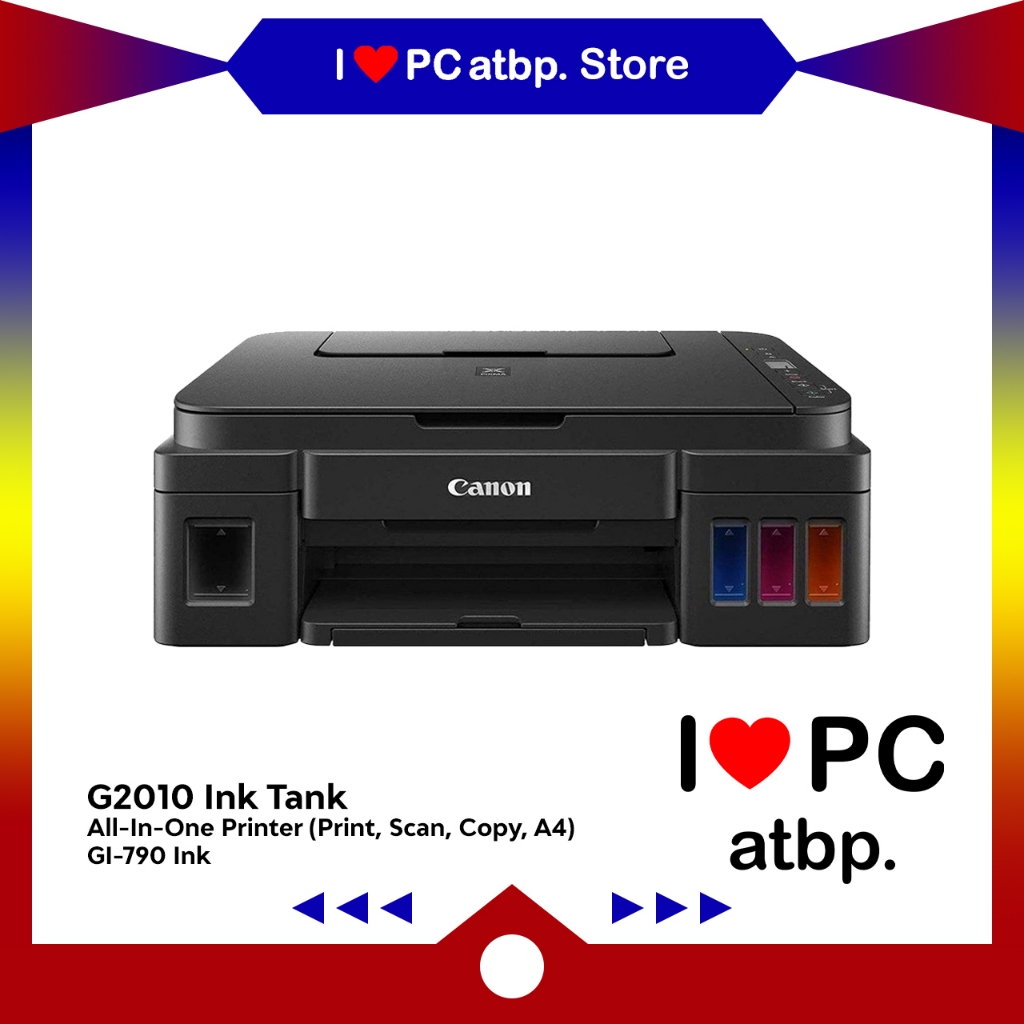 Canon Pixma G2010 Ink Tank All-In-One Printer (Print, Scan, Copy, A4 ...