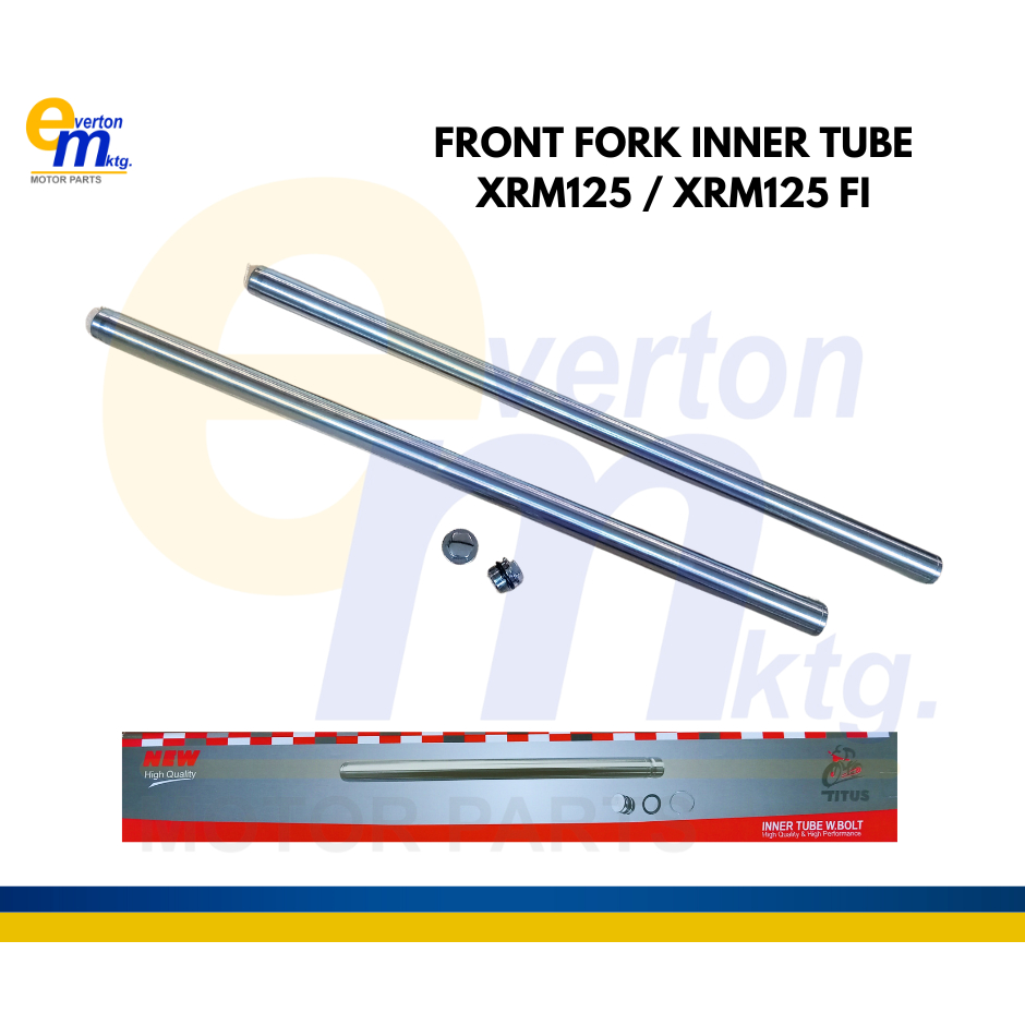 FRONT FORK INNER TUBE XRM125/XRM125 FI - TITUS | Shopee Philippines