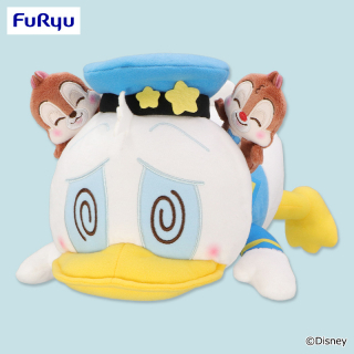 Mickey & Friends Slapstick Party FukuFuku Triple Plush Toy | Shopee ...