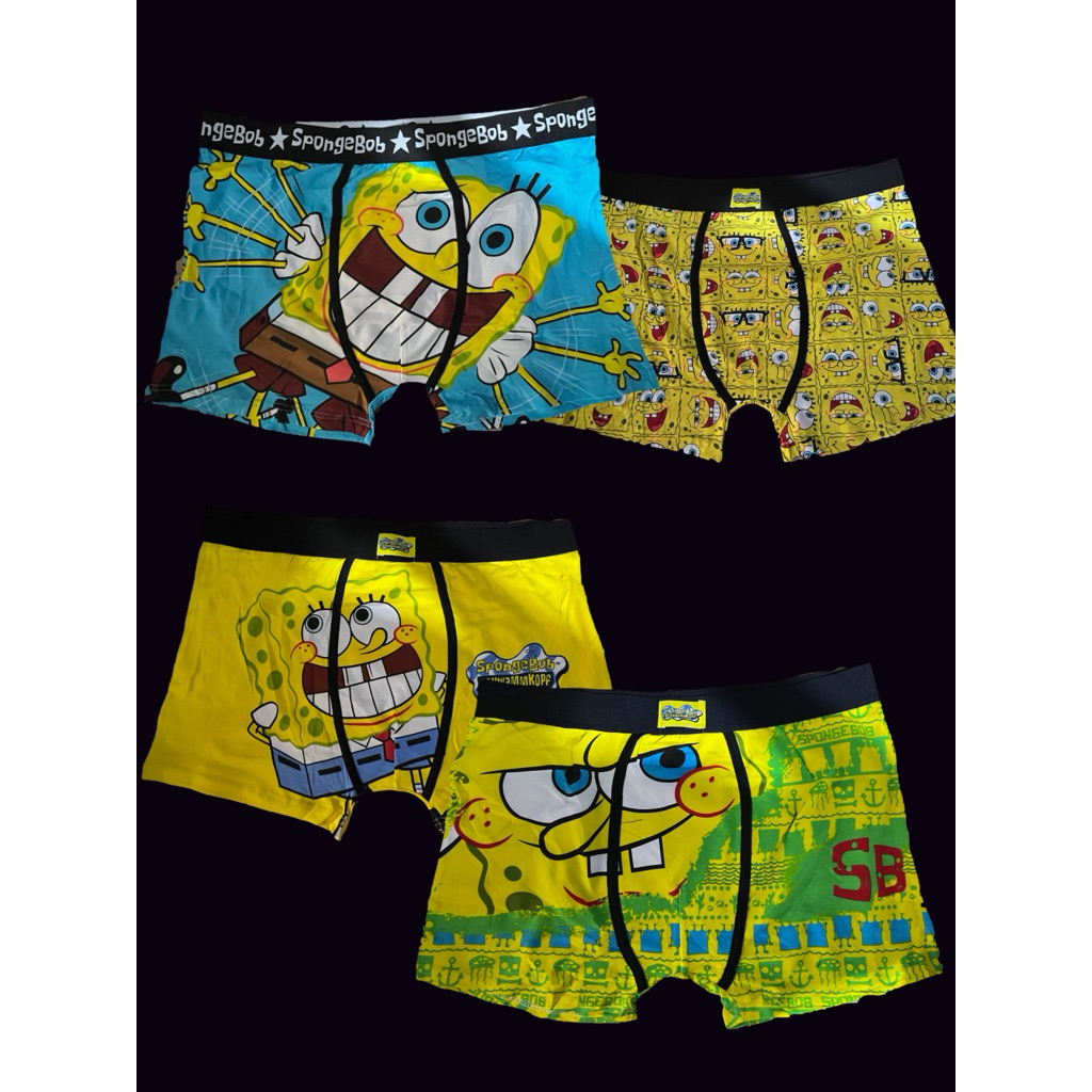 SpongeBob Boxer Brief for Adult | Shopee Philippines