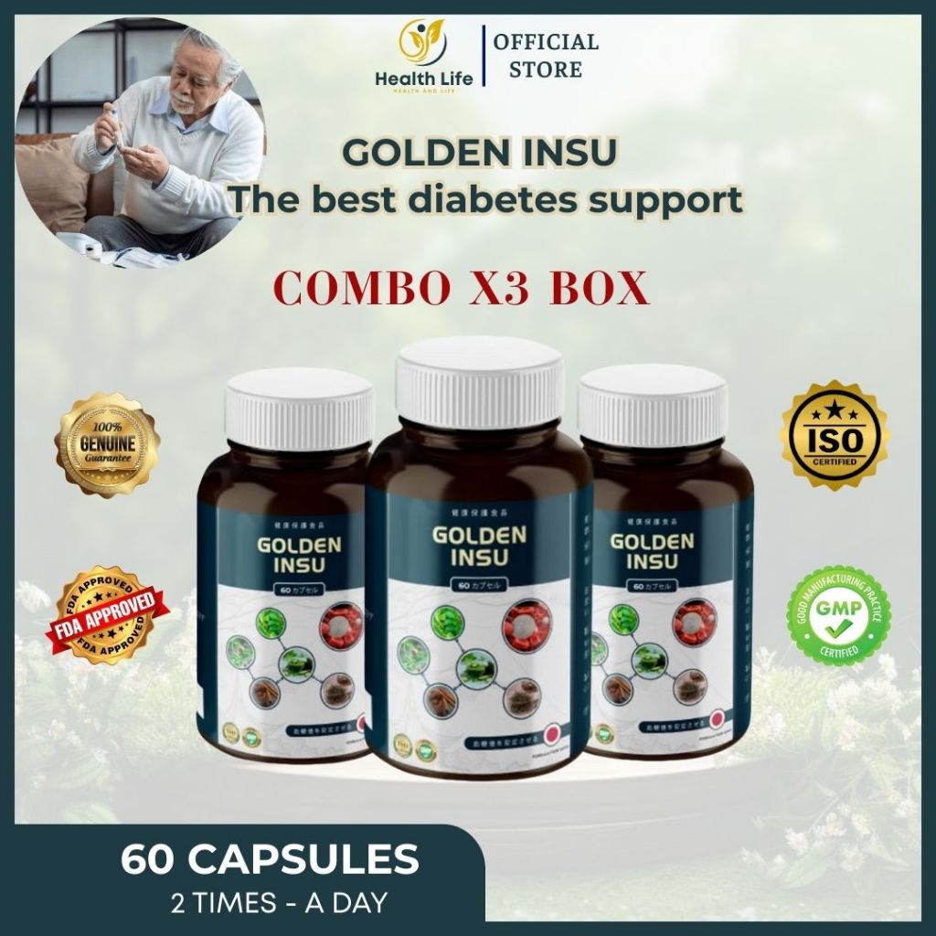 Golden Insu para sa Diabetes – Diabetic Capsule Original, Pampababa ng ...