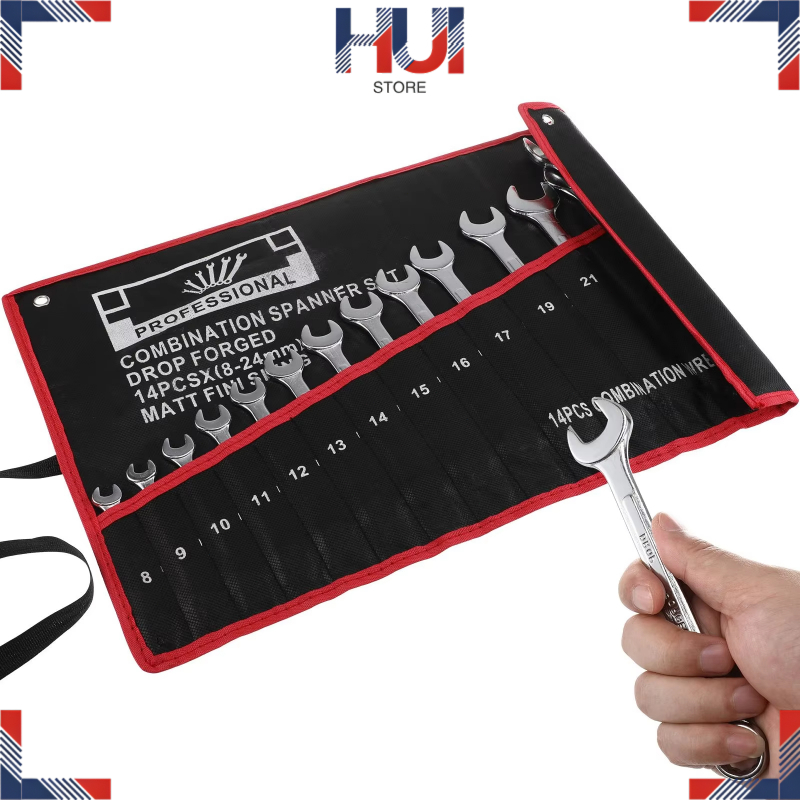 8/12/14/16pcs Wrench Tool Set 8-32mm Combination Dual Purpose Allen ...