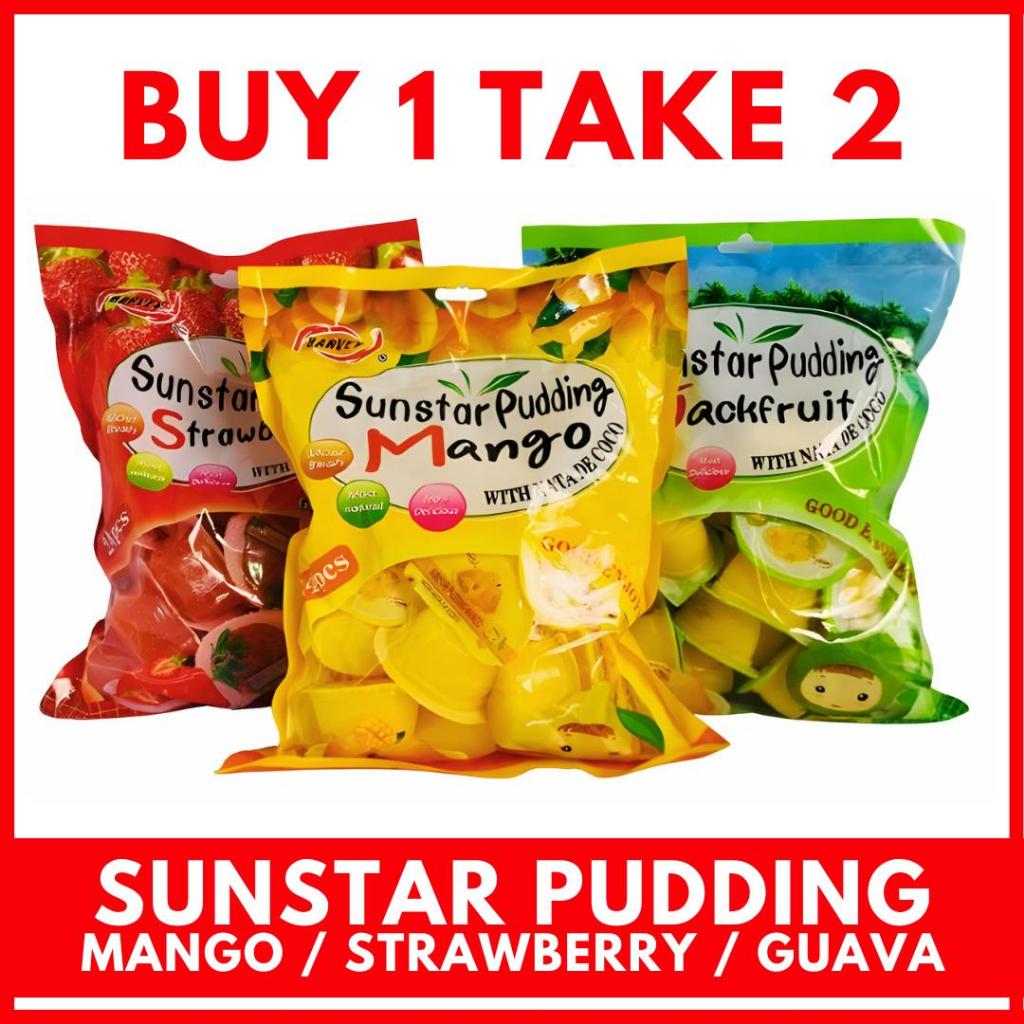 Buy 1 Take 2 Sunstar Pudding Mango / Strawberry / Guava Jelly With Nata ...