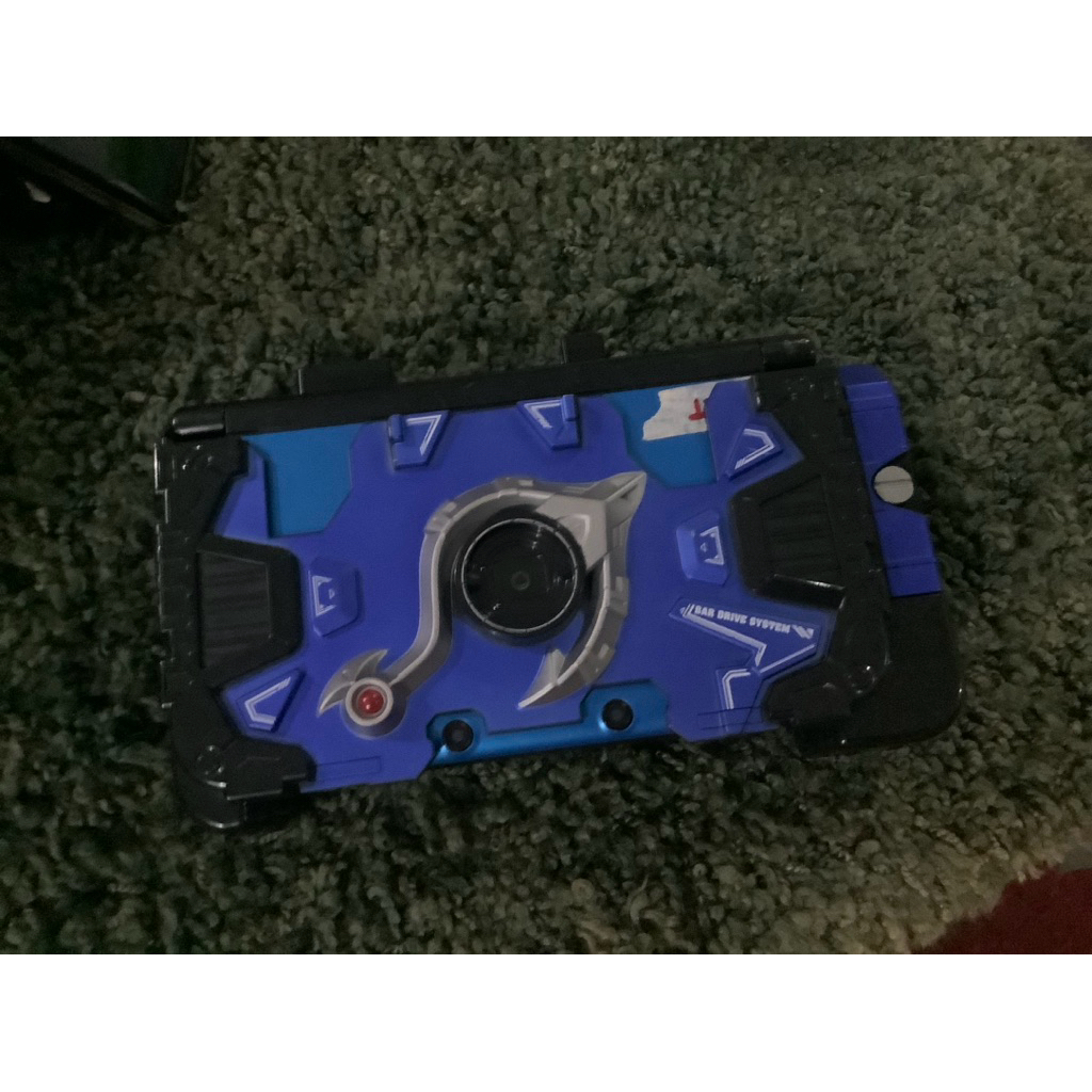 used nintendo 3ds xl u.s. variant merallic blue free monster hunter ...