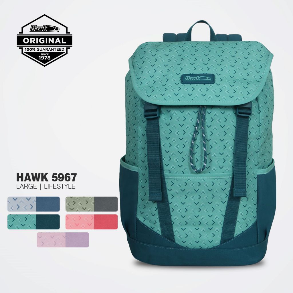 Hawk 5967 LARGE Lifestyle Backpack | Shopee Philippines