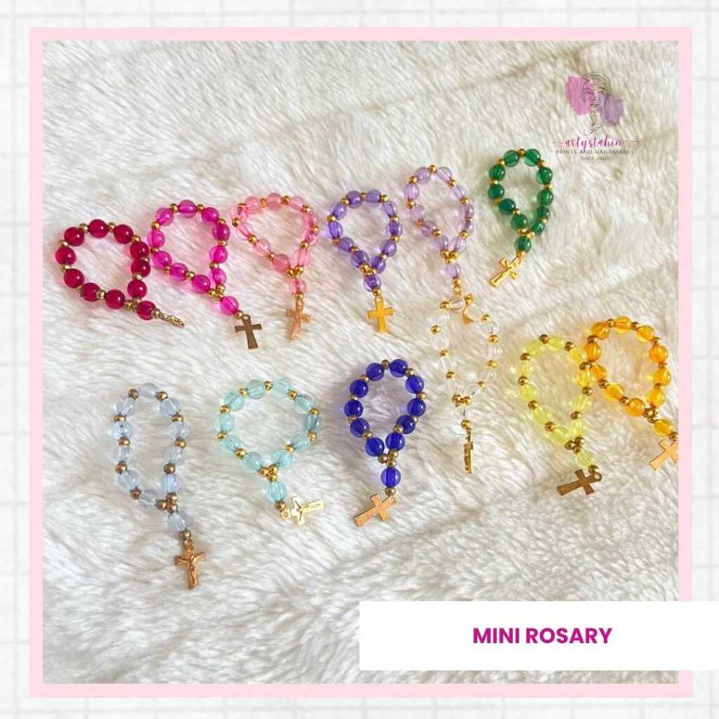 Mini Rosary for Souvenir and Giveways - Birthday, Christening ...