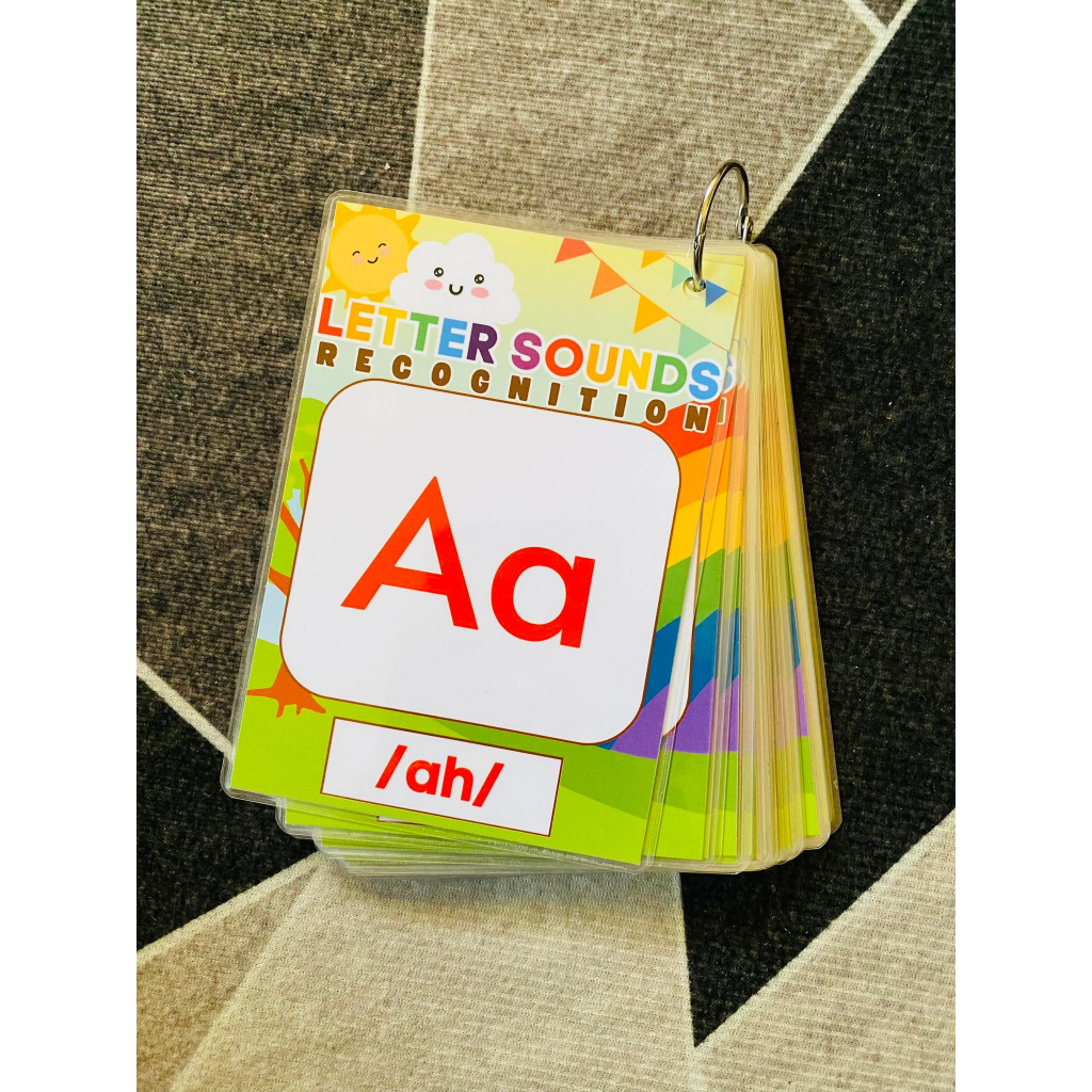 APS Laminated Educational Flash Cards (alphabet sounds, Alphabet ...