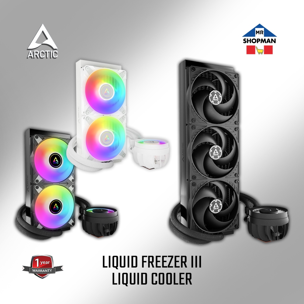 Arctic Liquid Freezer III ARGB 240mm / 360mm Liquid Cooler AIO CPU ...