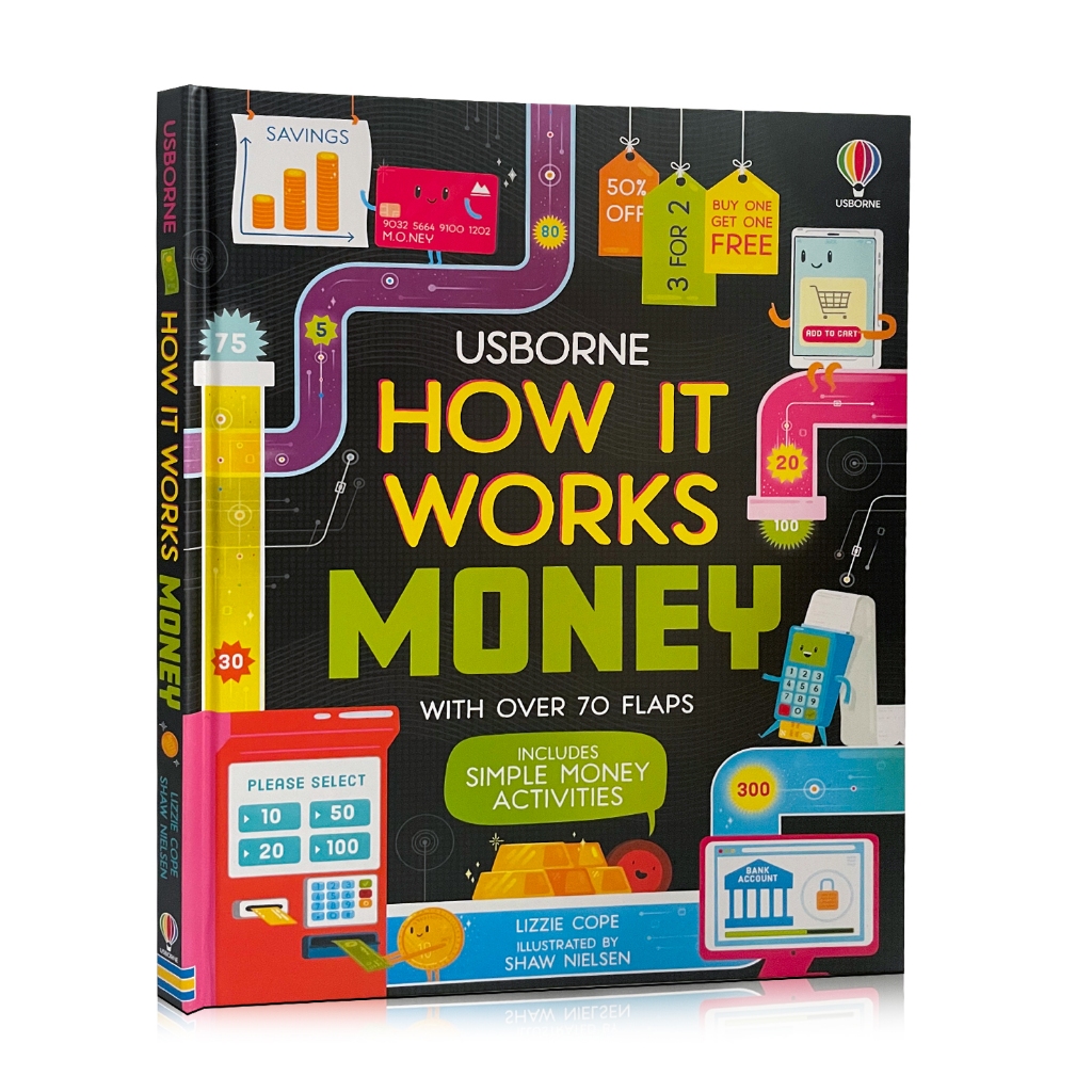Usborne How It Works Money kids Fun Science Popularization Cognitive ...