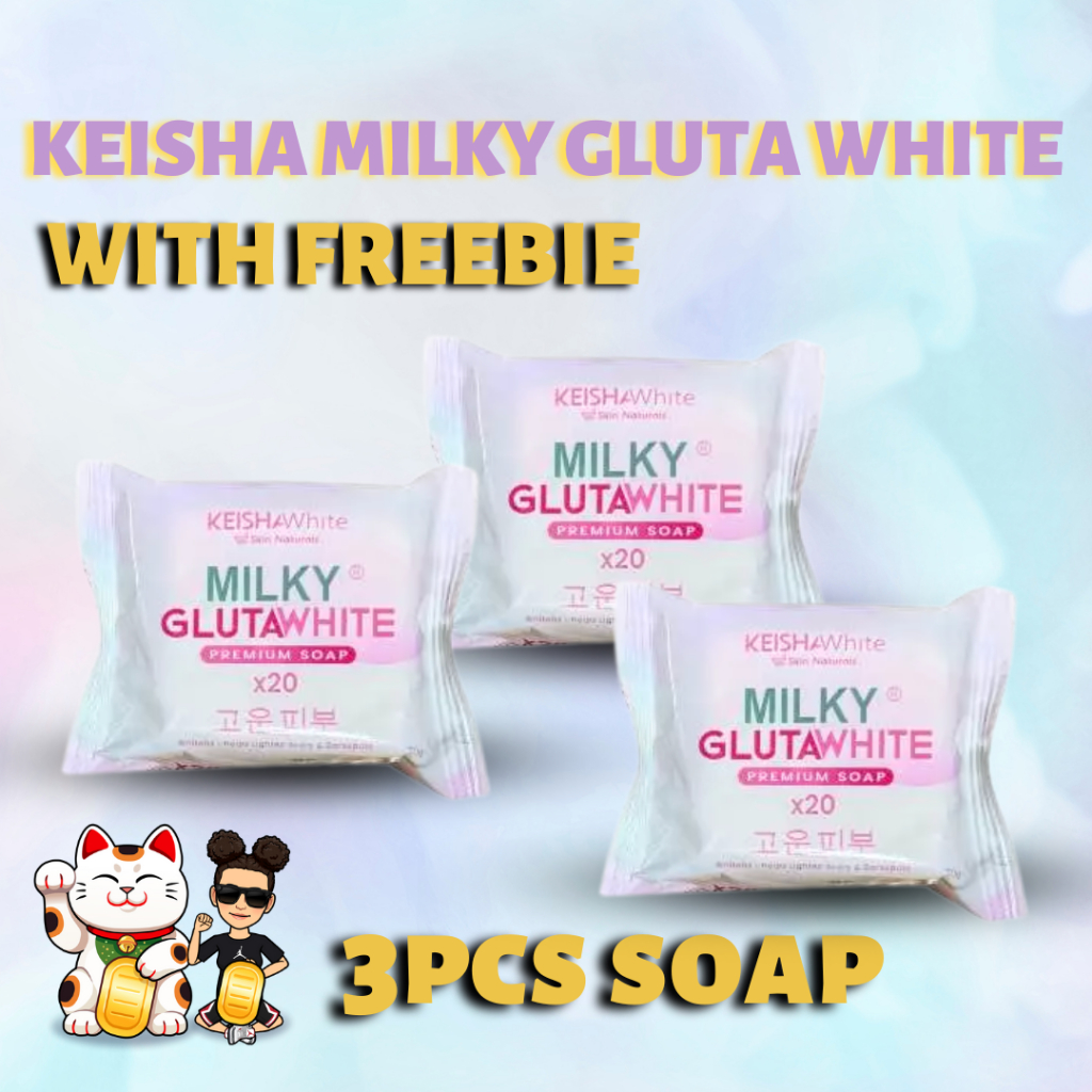KEISHA MILKY GLUTA WHITE X20 EXTREME WHITENING SOAP GLUTATHIONE ...