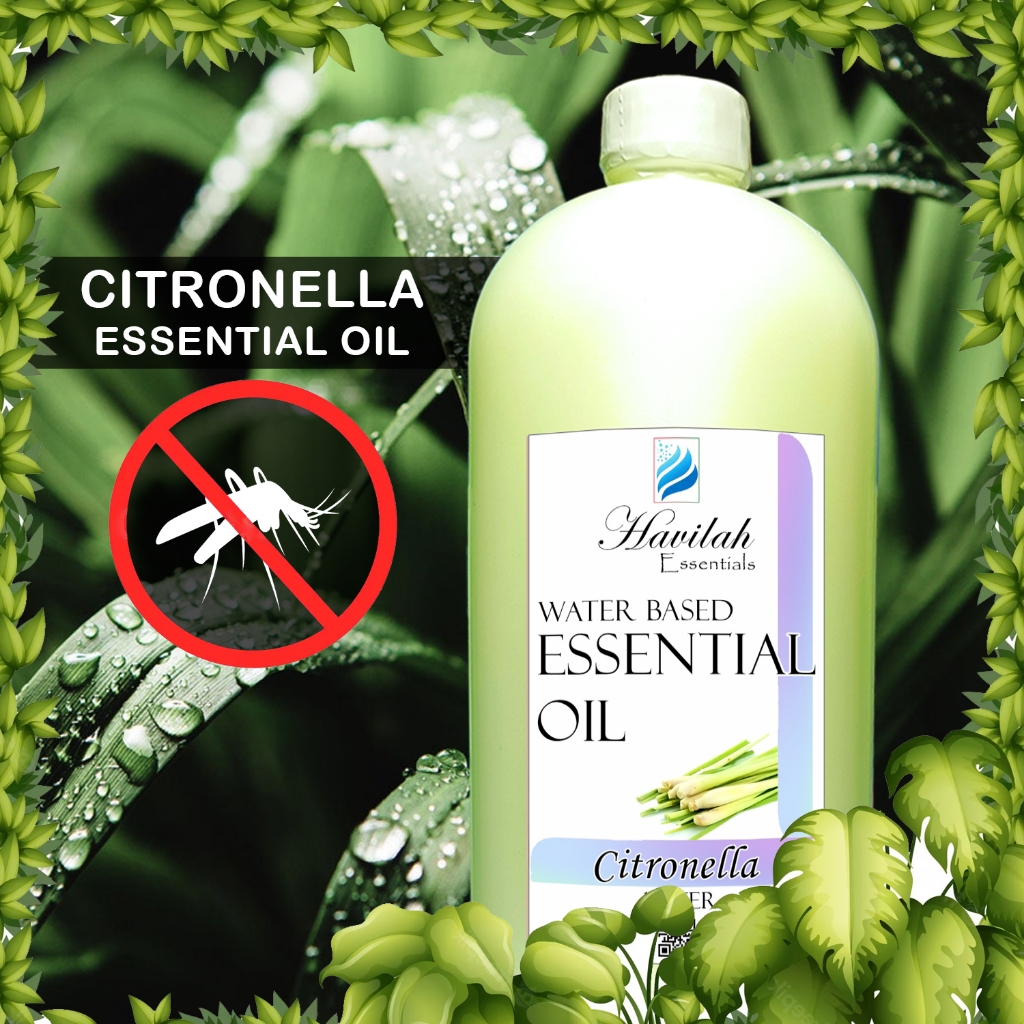 ORIGINAL 1Liter Water Based Essential Oil Premium Citronella Humidifier ...