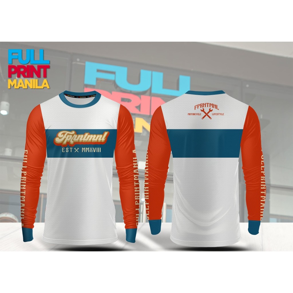 FM 029 FULLPRINT RIDING JERSEY FULL SUBLIMATION | Shopee Philippines