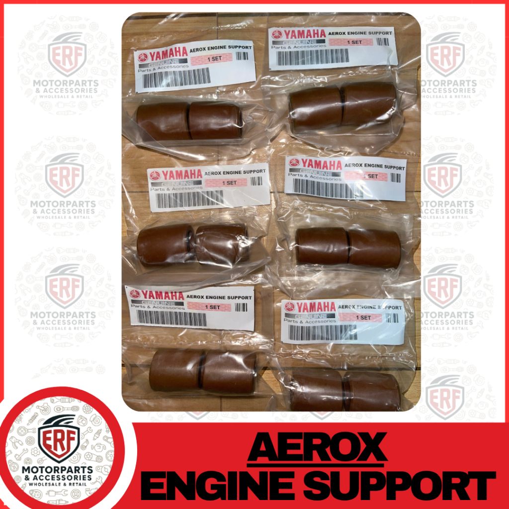 YAMAHA AEROX ENGINE SUPPORT 1 SET HQ RUBBER BUSHING | Shopee Philippines